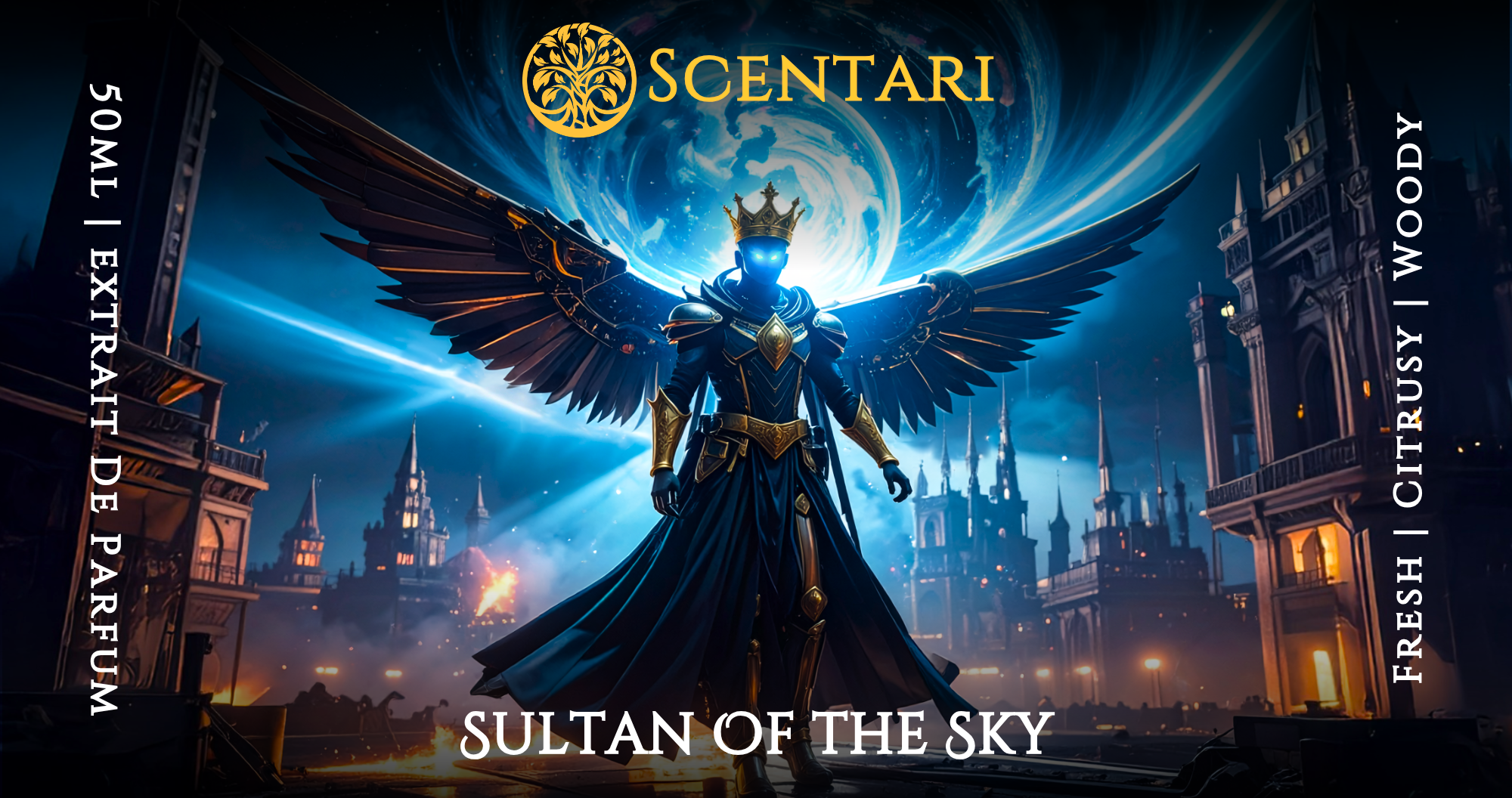 Sultan of the Sky | Extrait de Parfum – Scentari